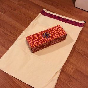 Tory Burch | Bags | Authentic Tory Box And Extra Large Purse Bag | Poshmark